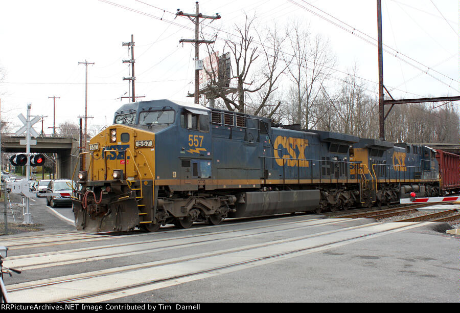 CSX 557, 5106 on Q418